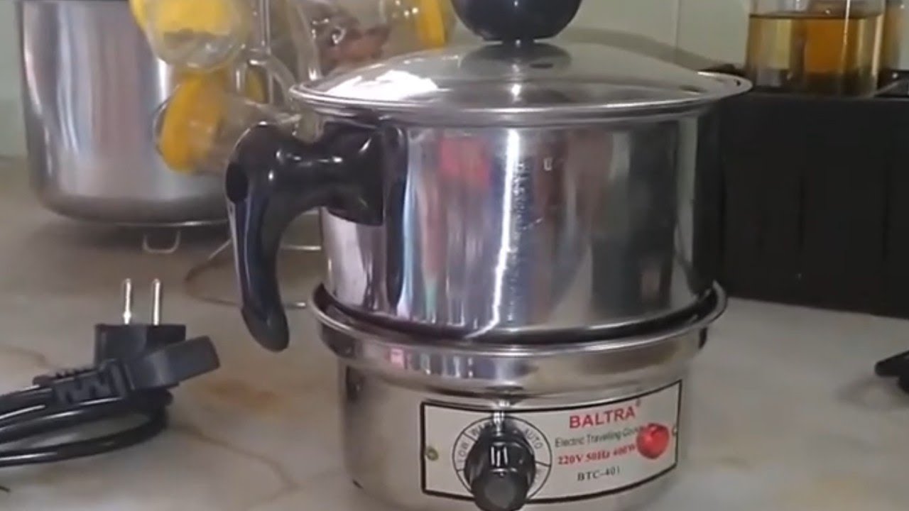 cooking in kettle// How to Cook in an mini travel cooker ? - YouTube