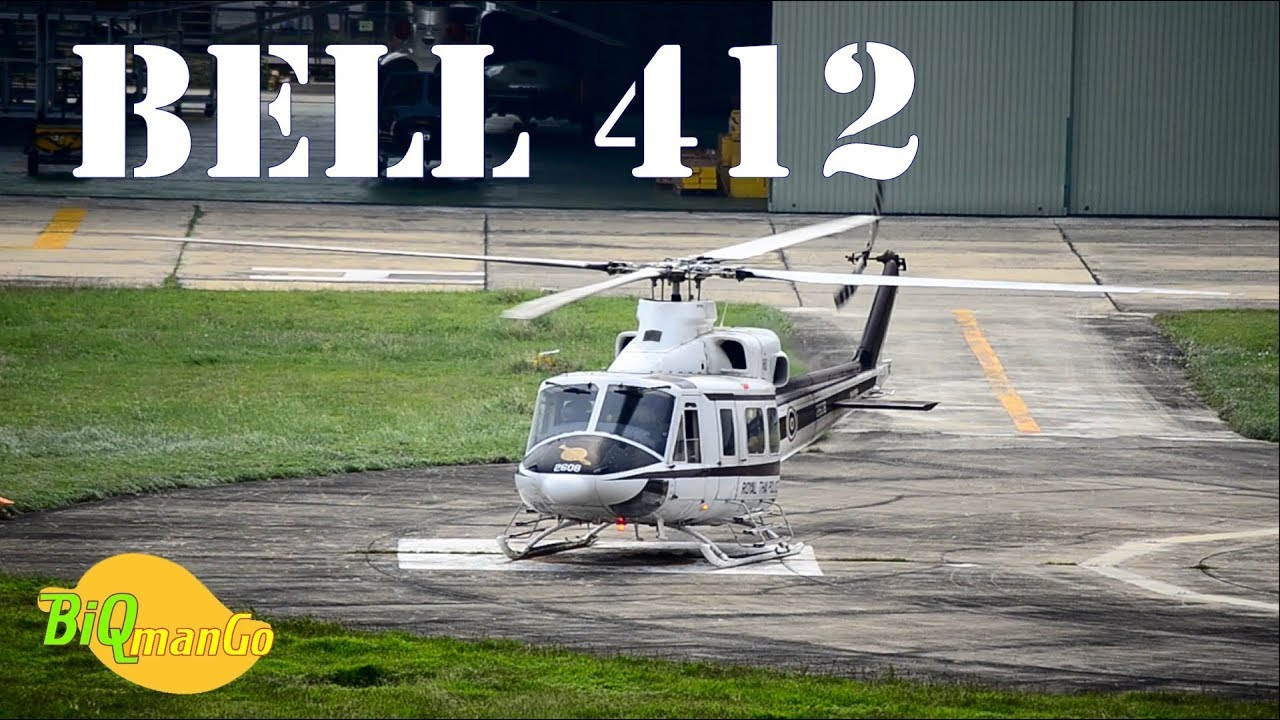 BELL 412 test flight. - YouTube