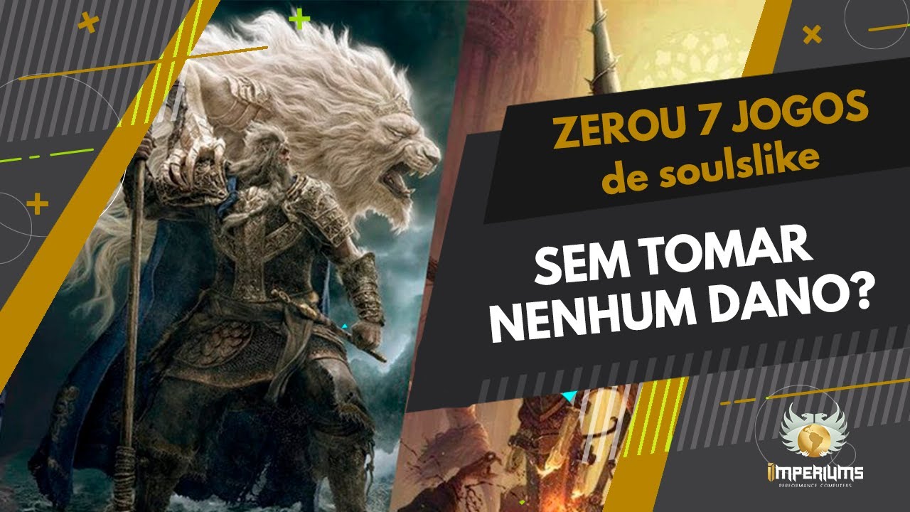 O cara ZEROU 7 JOGOS de SOULSLIKE sem levar NENHUM DANO? #shorts - YouTube