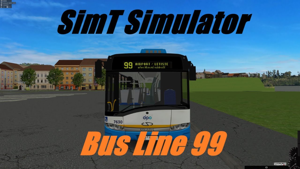 SimT - Bus Line 99 / Full Run / Solaris Urbino 15 - YouTube