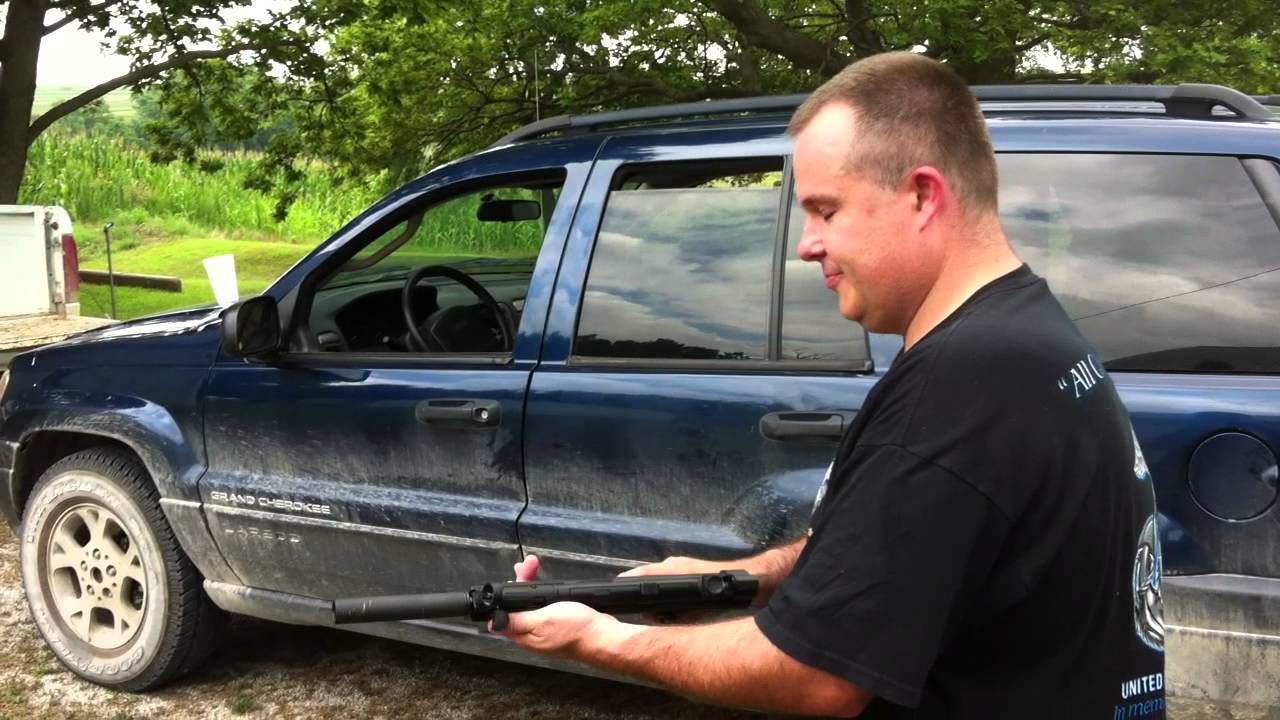 GSG5Pk .22 W/ YHM Mite Supressor - YouTube