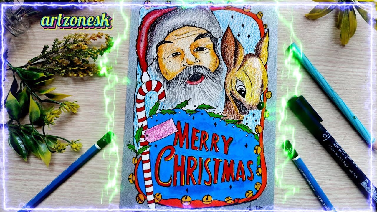 Christmas Drawing Mastery: Learn It in 10 Minutes! - YouTube