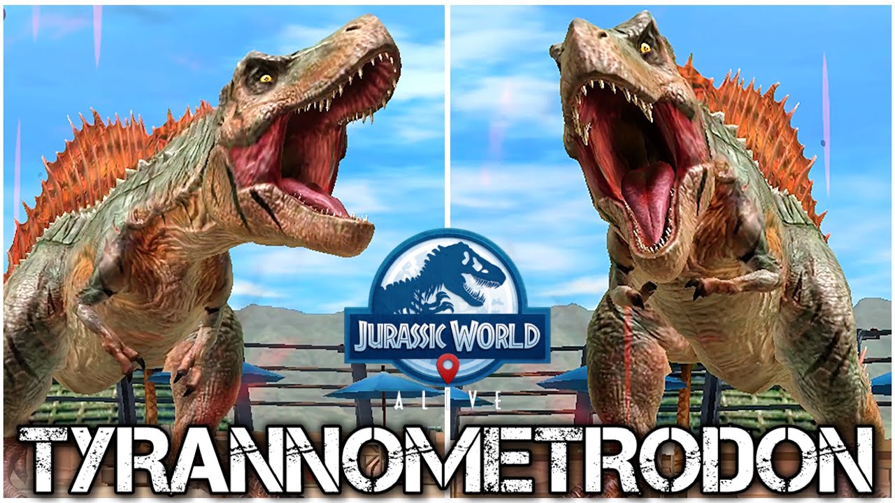 Jurassic World Alive EP24 TYRANNOMETRODON - YouTube