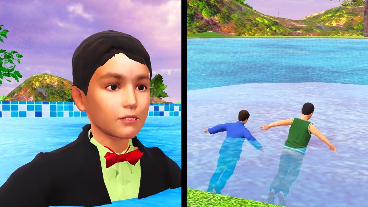 ग़रीब Vs अमीर स्विमिंग पूल Garib Vs Amir Ka Swimming Pool | Hindi ...