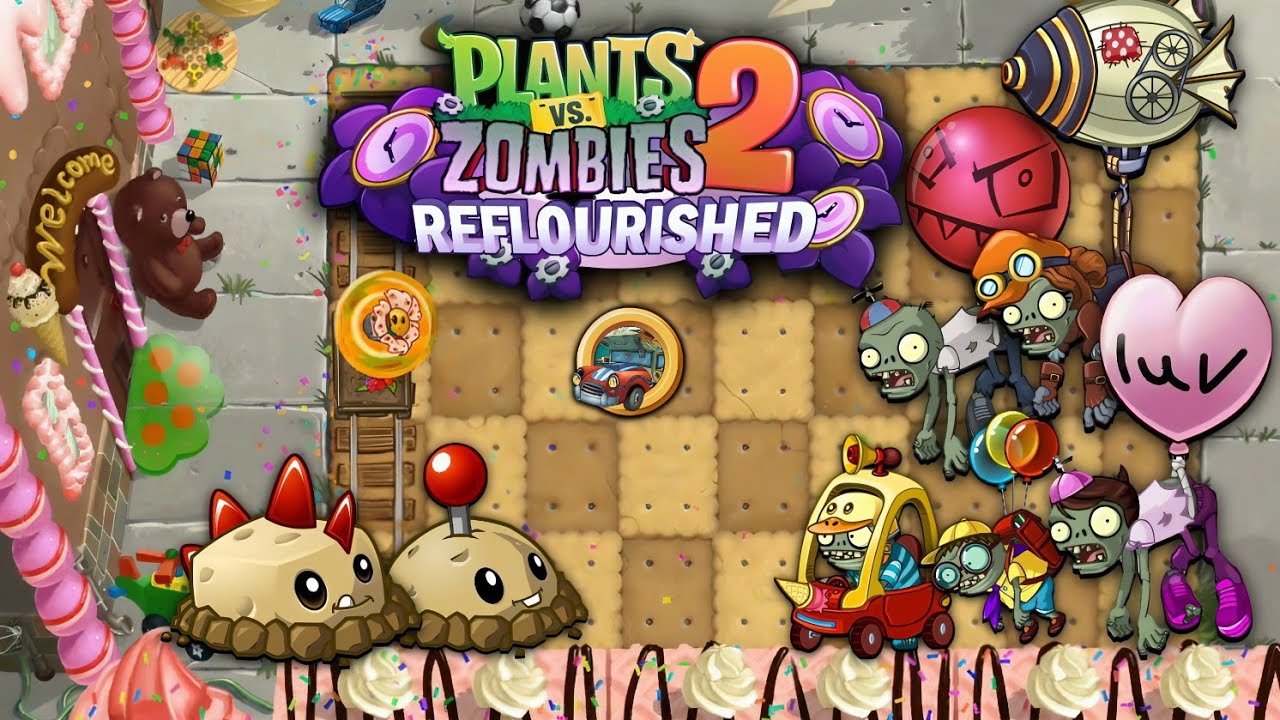 PvZ2 Reflourished - Penny's Challenge || The Great Deflate - YouTube