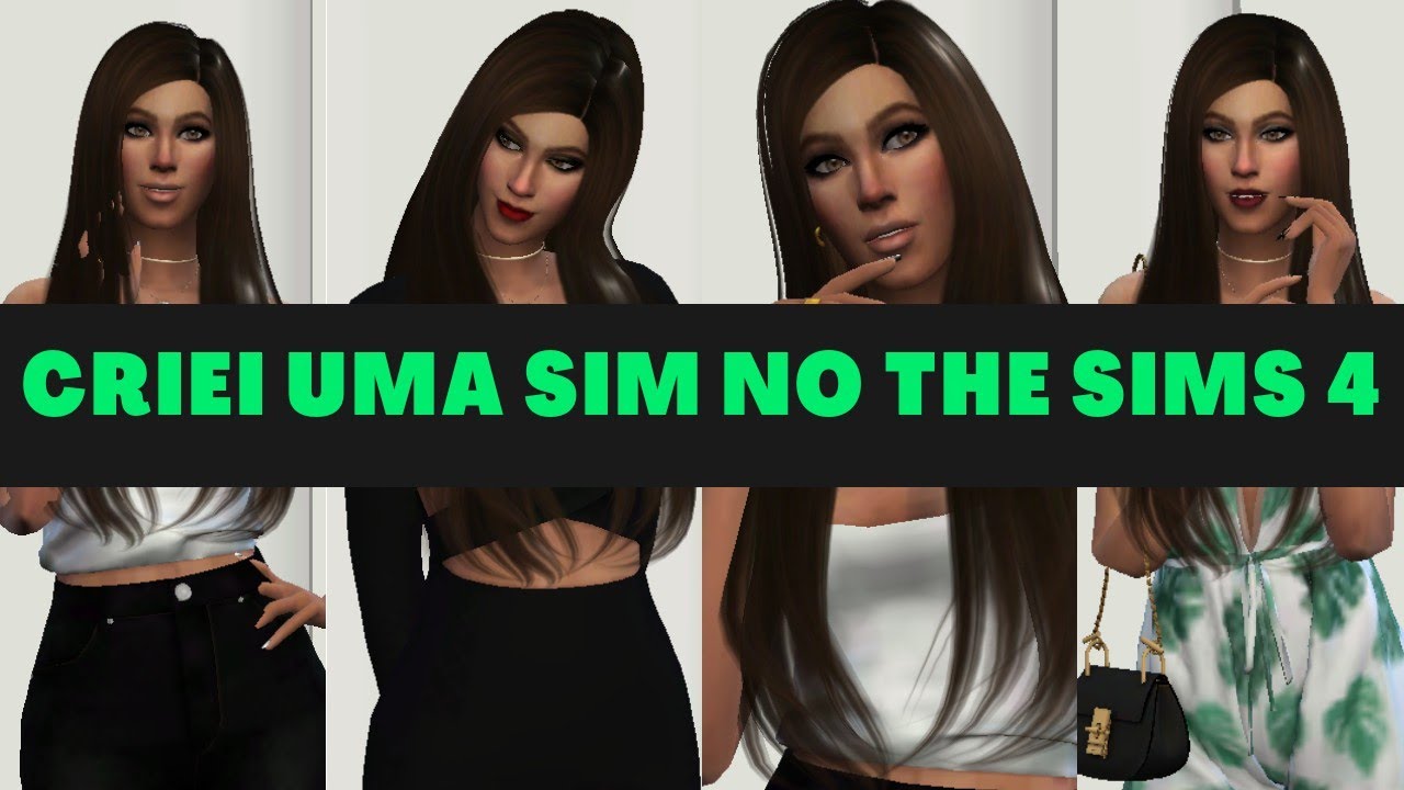 CRIANDO UMA SIM | THE SIMS 4 - YouTube