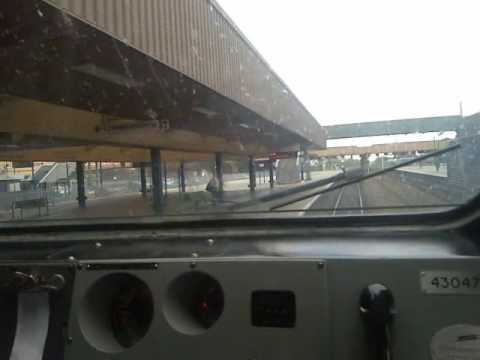 HST 125 Stopping (cab view) - YouTube