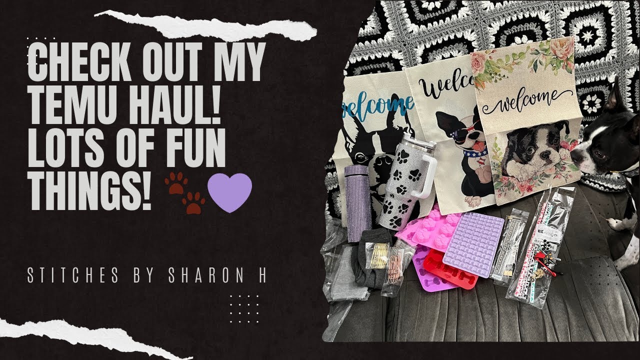 Check out my Temu Haul! Lots of fun items and some sparkly things too ...