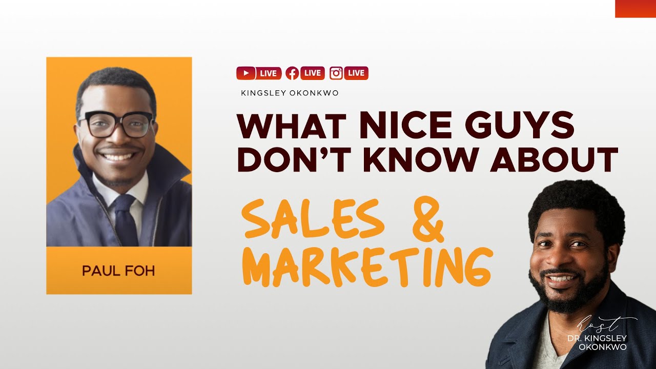 WHAT NICE GUYS DON'T KNOW ABOUT SALES & MARKETING - YouTube