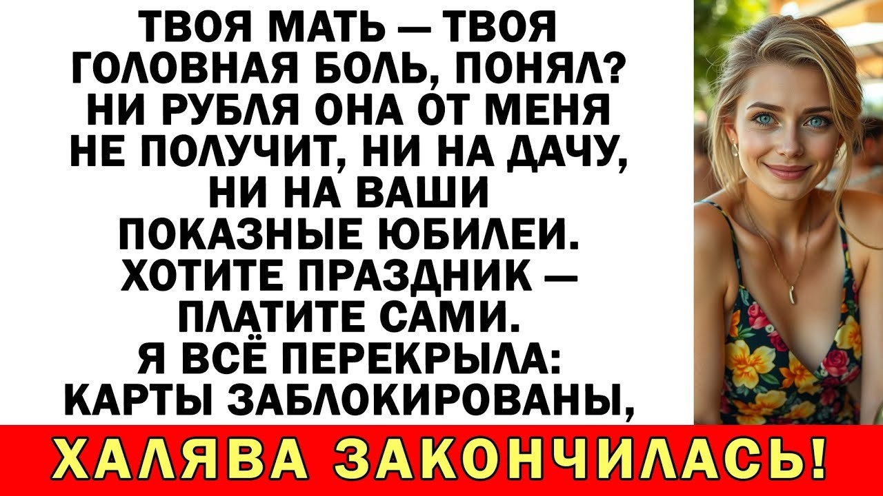 Купил дачу маме — потерял семью Я живу одна в квартире, а он у неё в ...