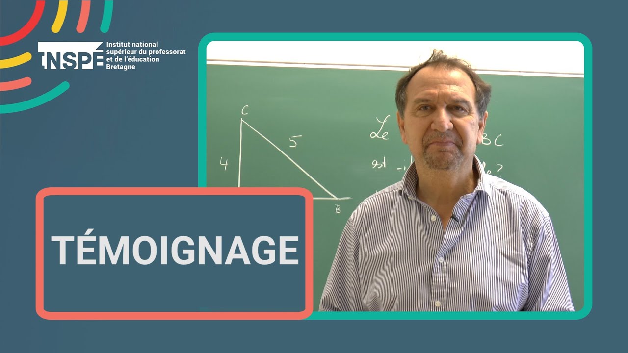 Témoignage d'un professeur de mathématiques (reconversion ...