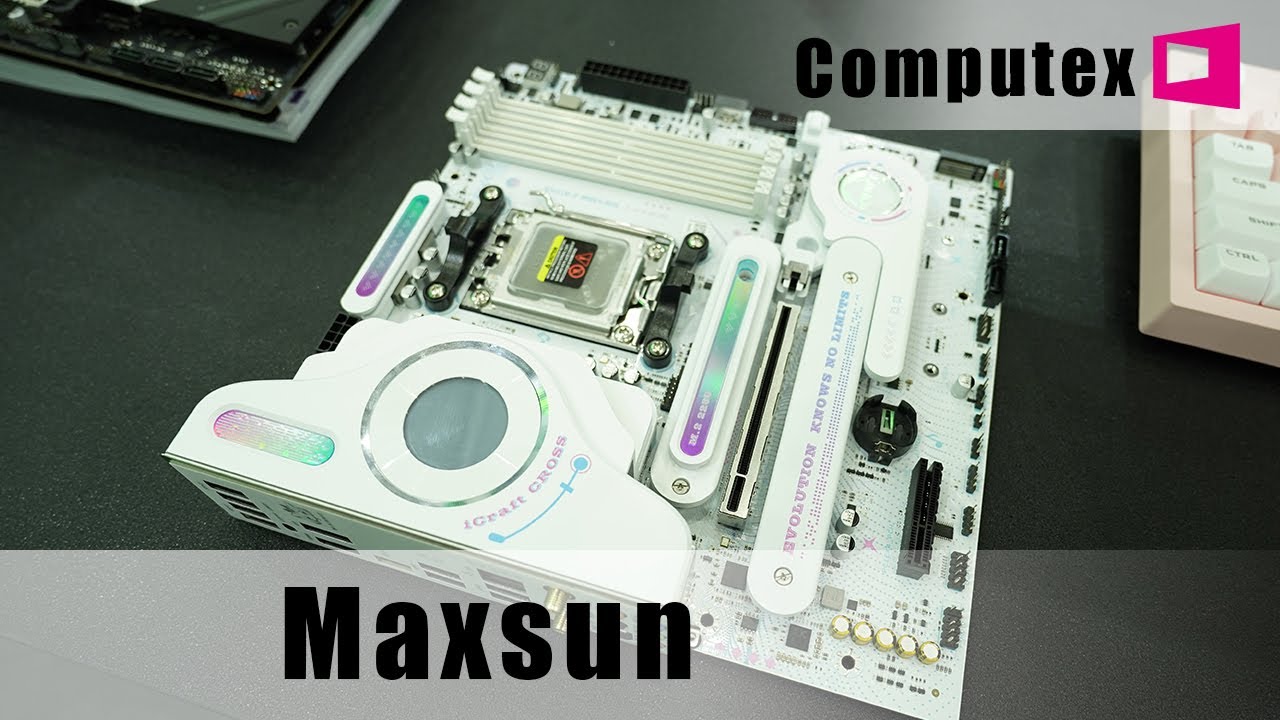 Computex 2025: Maxsun - Neue Grafikkarten und eine mit gleich zwei GPUs ...