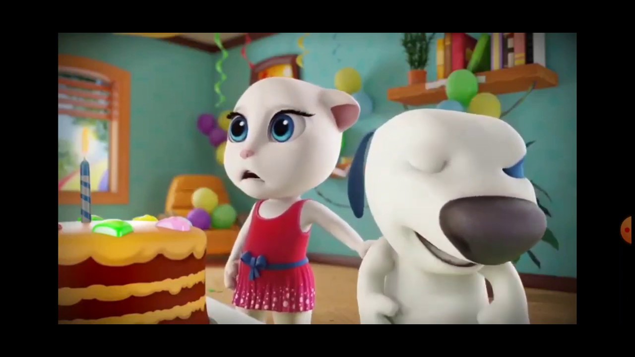 Cartoon - The little 🍎Talking Tom Playing With Friends - YouTube