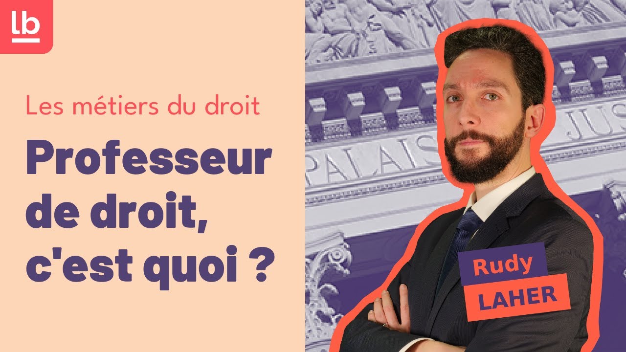 [Métiers du droit/Episode 15] : Professeur de droit, c'est quoi ? - YouTube
