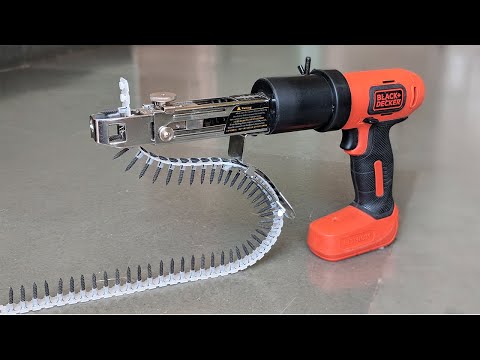 Automatic Screw Chain Gun | Drill Attachment ❼