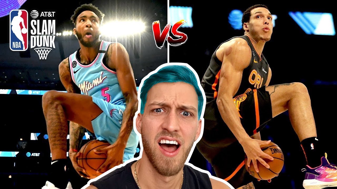 Aaron Gordon VS Derrick Jones Jr NBA Dunk Contest Reaction - Jordan ...