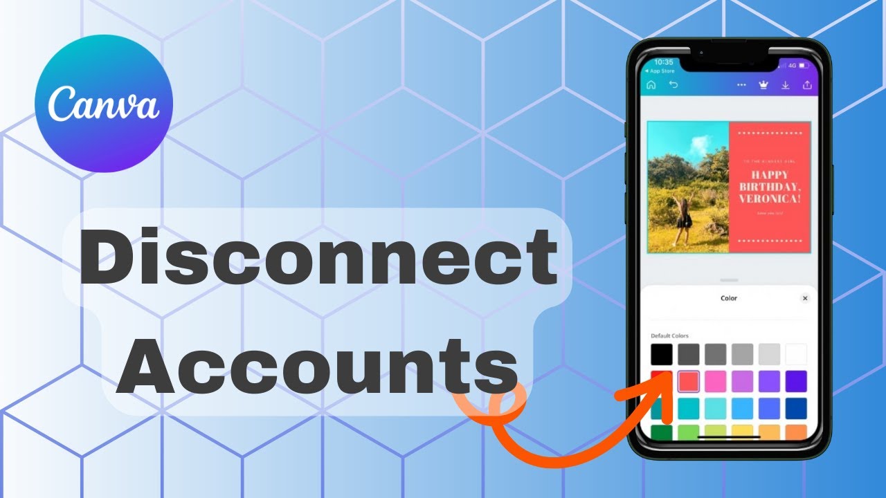 How To Disconnect Accounts On Canva? - YouTube