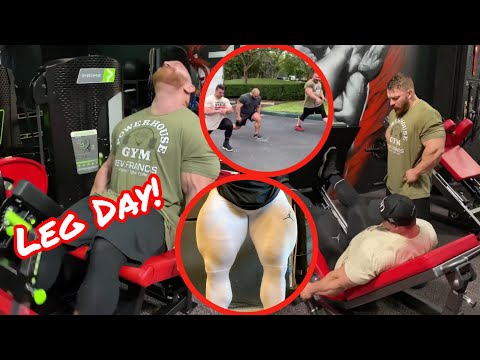 Leg Day! Rafael Brandão, Flex Lewis e Jon de la rosa