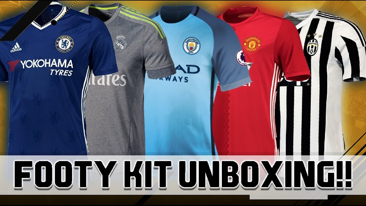 MASSIVE FOOTY KIT UNBOXING!! - YouTube