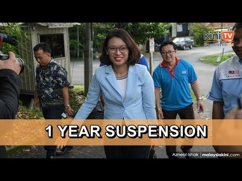 PKR's Alor Gajah chief Ginie Lim suspended for 12 months - YouTube