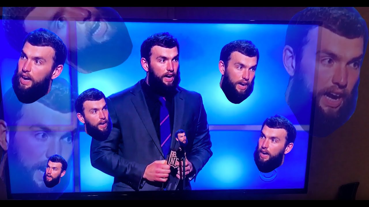 Andrew Luck is the most awkward NFL player - YouTube