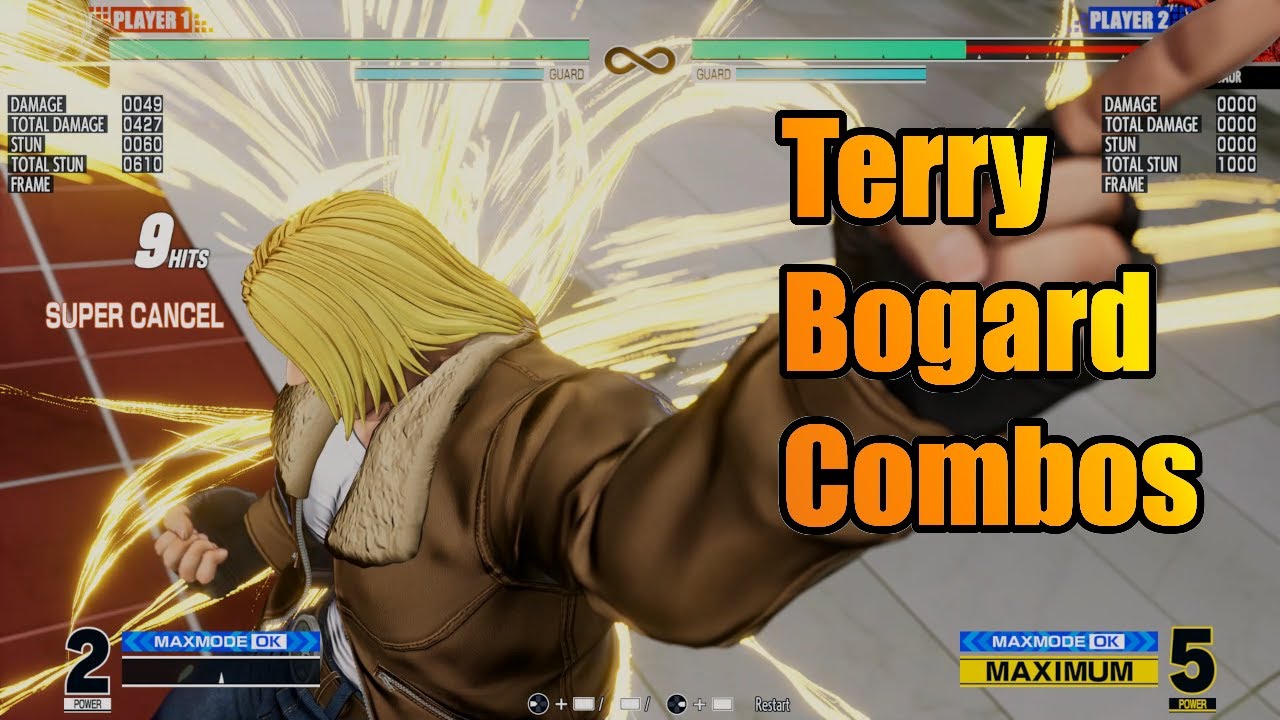 KOF XV Terry Bogard combos - YouTube