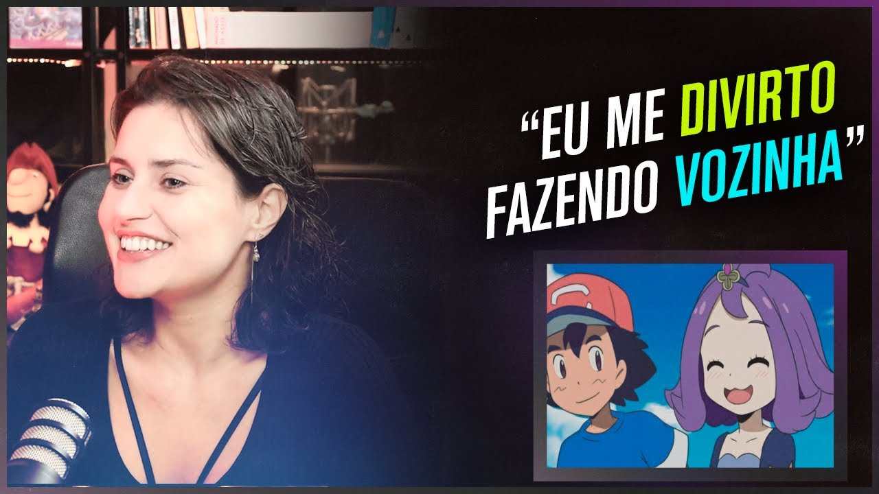 LUÍSA VIOTTI fala como foi DUBLAR a ACEROLA em POKEMON SOL E LUA - YouTube
