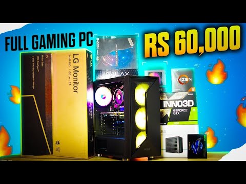 Under 60k Gaming & Editing Full Pc Build | 60k PC Build | Ryzen 5 5600G ...