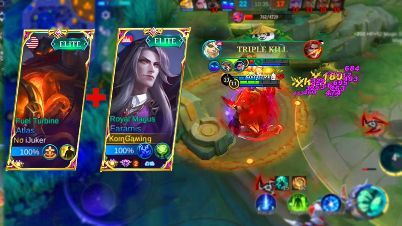 FARAMIS + ATLAS = DAMAGE HACK🔥 | FARAMIS BEST BUILD 2022 | MUST TRY ...