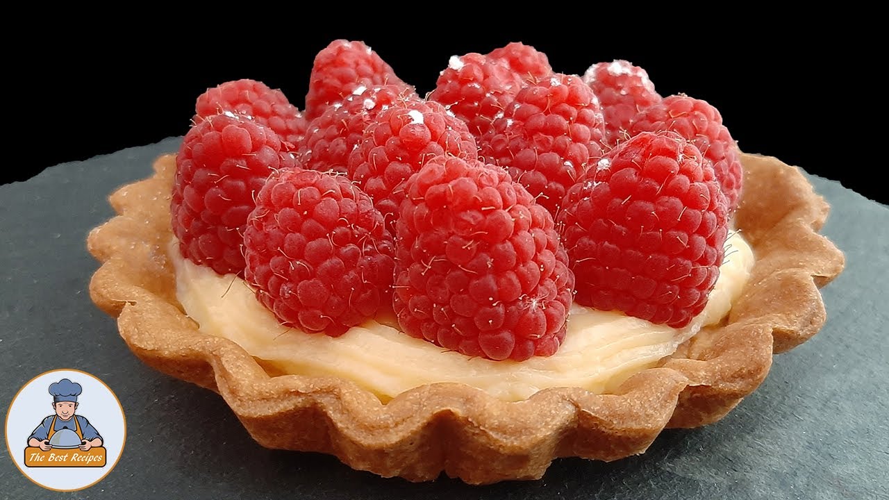 Tartelette à la framboise : Recette facile et délicieuse ! - YouTube