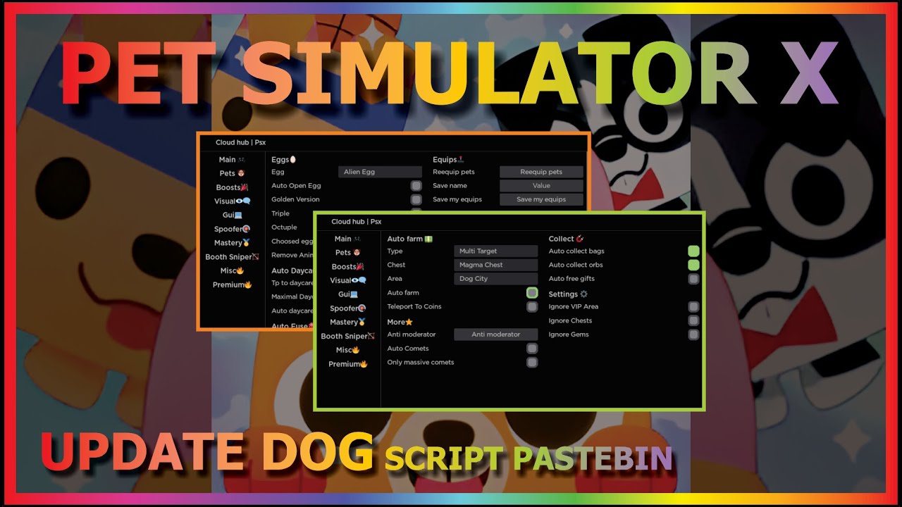 PET SIMULATOR X Script Pastebin 2023 AUTO FARM NEW ARE | HATCH NEW EGG ...