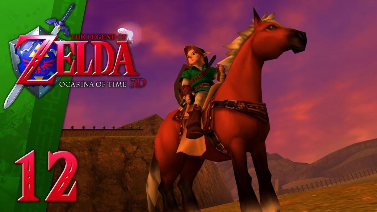 #12 - Épona et pêche de @&$% | Zelda: Ocarina of Time 3D [100%] - YouTube