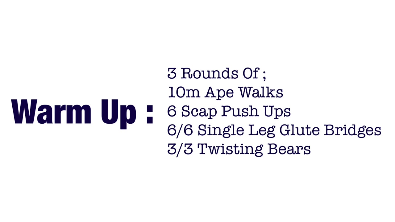 Home Workout - "Row Your Boat" | (CrossFit Ireland) - YouTube