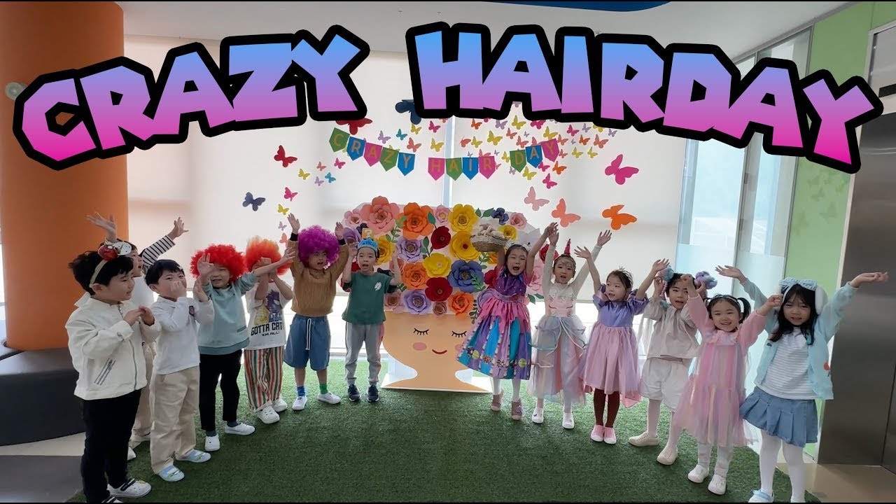 TAG Members // Crazy Hair Day! - YouTube