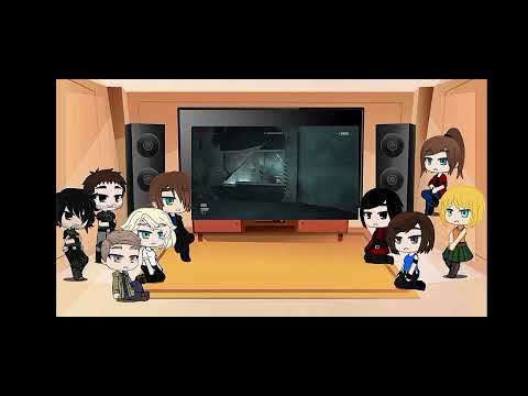 Resident Evil + Characters React to Miles Upsher/Outlast Parte 3 Final Gacha Club 