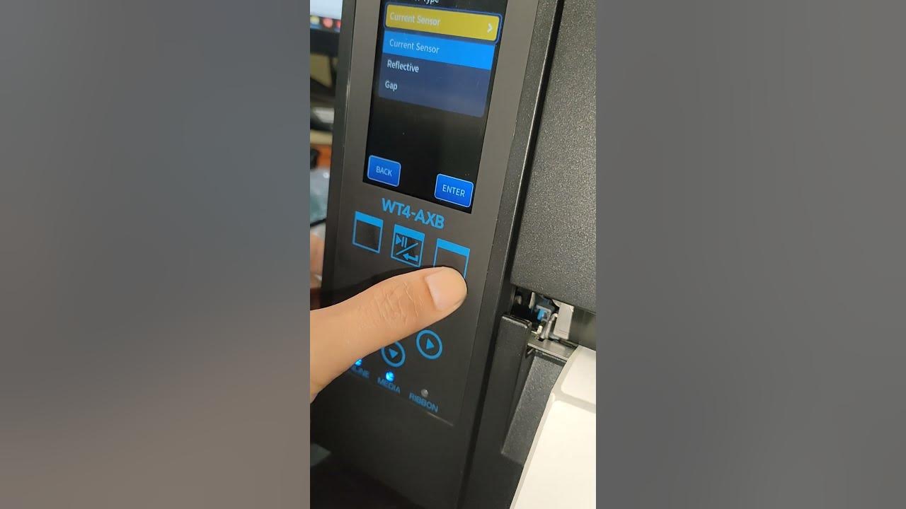 SATO WT4-AXB SETTING TYPE SENSOR LABEL - YouTube