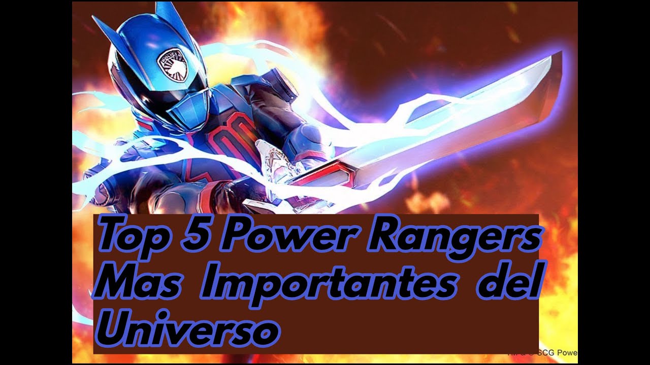 Top 5 Rangers más Importantes del Universo de Power Rangers # ...