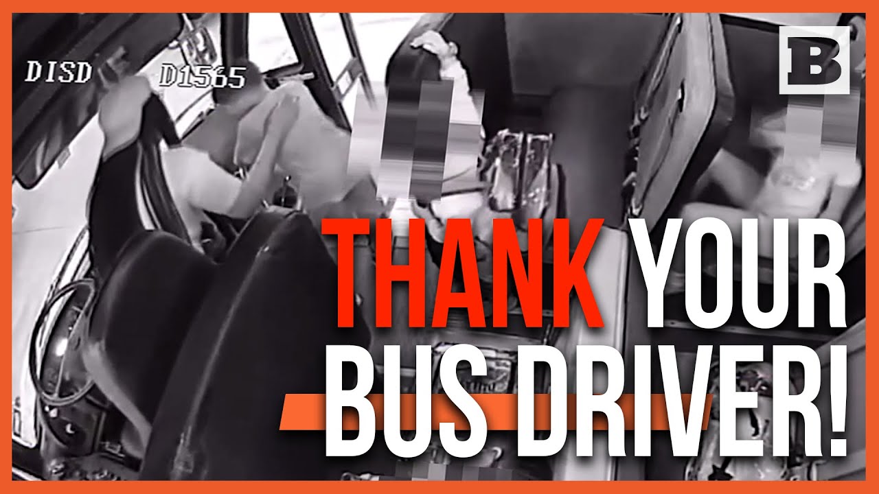 THANK YOUR BUS DRIVER! Dallas Driver SAVES Choking Child - YouTube