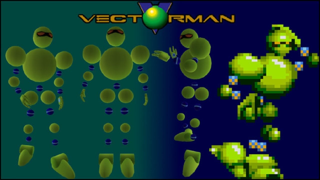 Classic But Forgotten Characters : VectorMan - YouTube