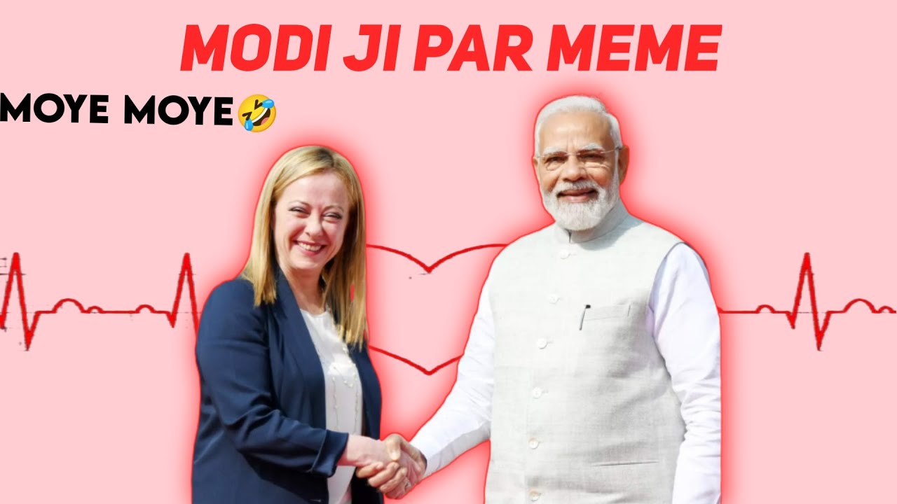 Modi ji par meme || moye moye 🤣 - YouTube