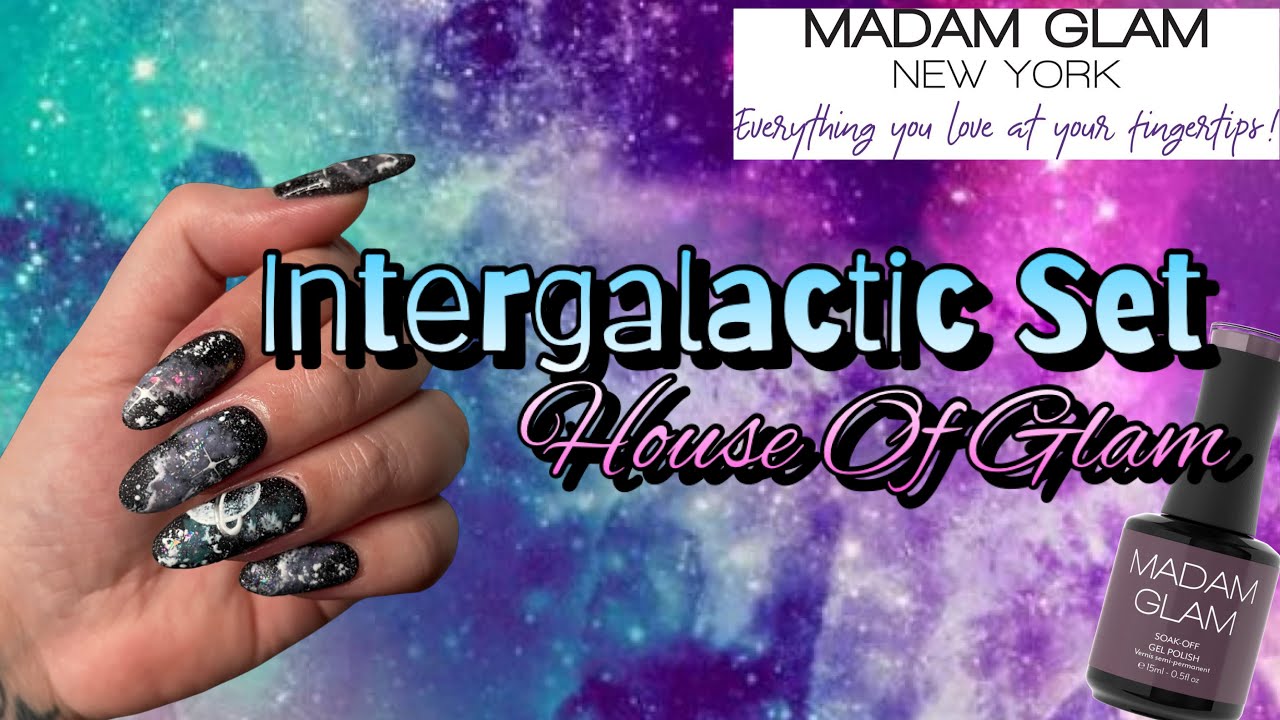 INTERGALACTIC SET 🪐House Of Glam | Unboxing Charmed Sister Nail Mail ...