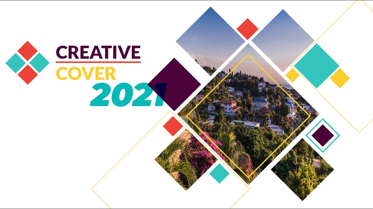⭐ Creative Cover Slides with PowerPoint 2021 - YouTube
