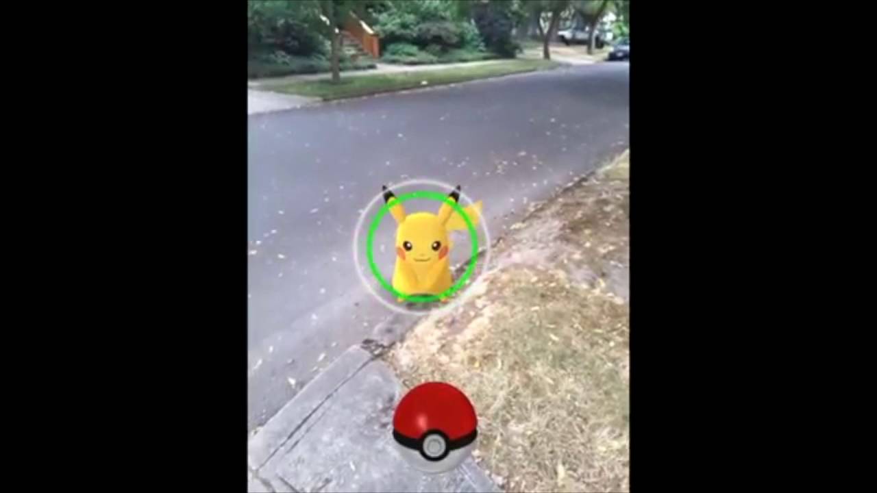 How to catch Pikachu in pokemon go - YouTube