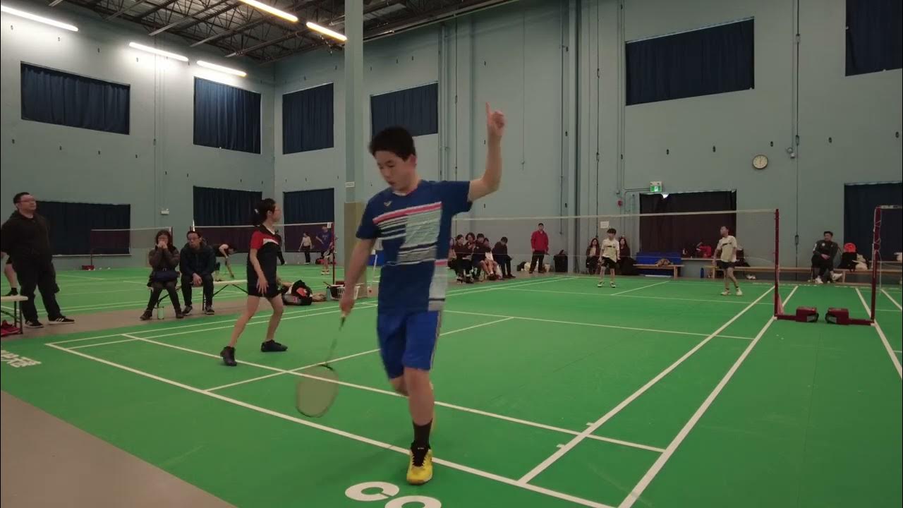 U13 Mix Double Final A - YouTube