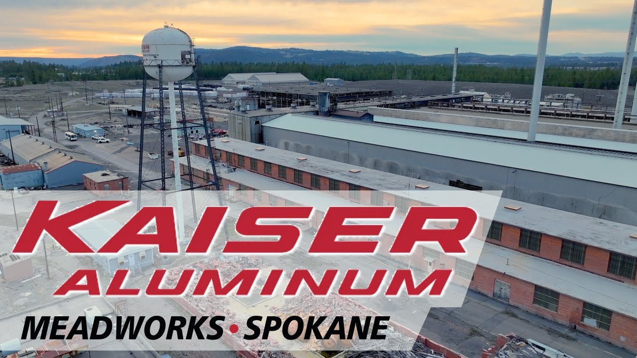 Drone tour of Spokane's old Kaiser Mead Works Smelter - YouTube