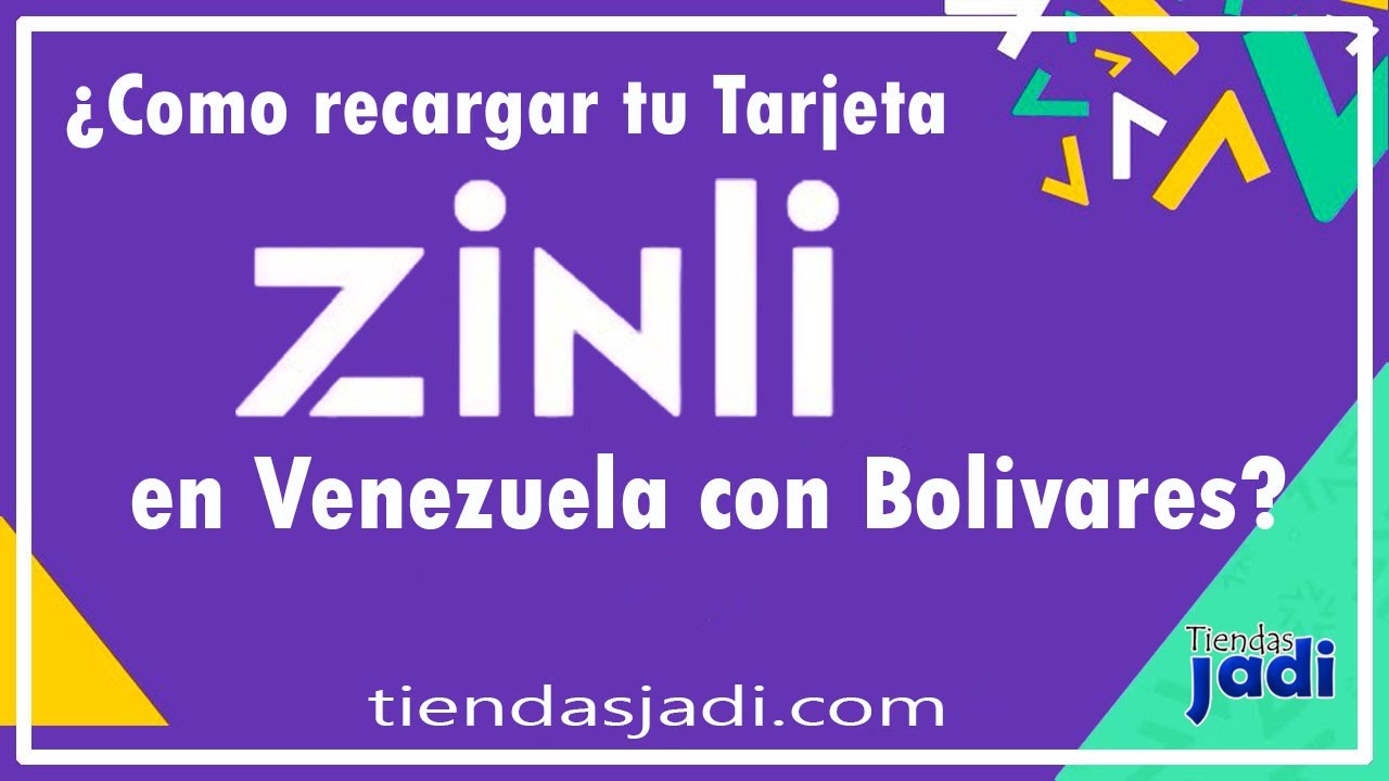 Como recargar Zinli en Venezuela en Bolivares ¡Facil, Rapido y Seguro ...