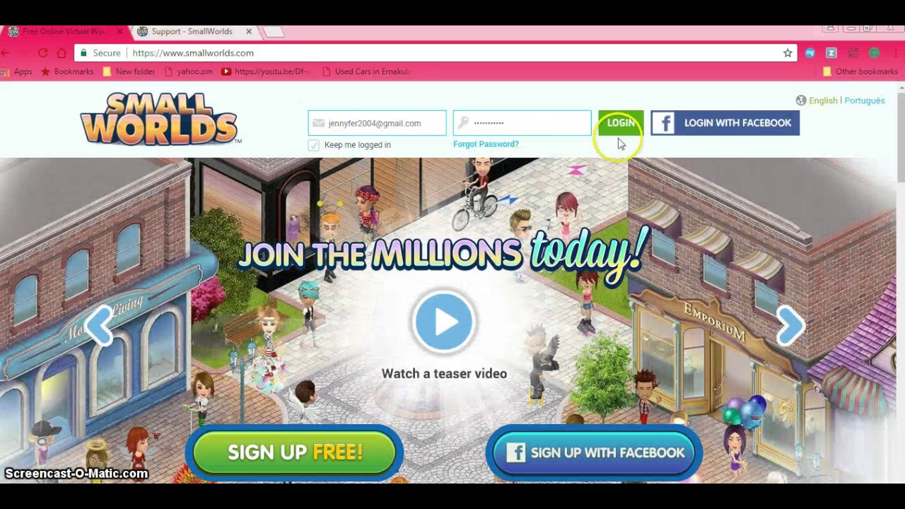 Smallworlds password expired!? My goodbye!? ~smallworlds must watch ...