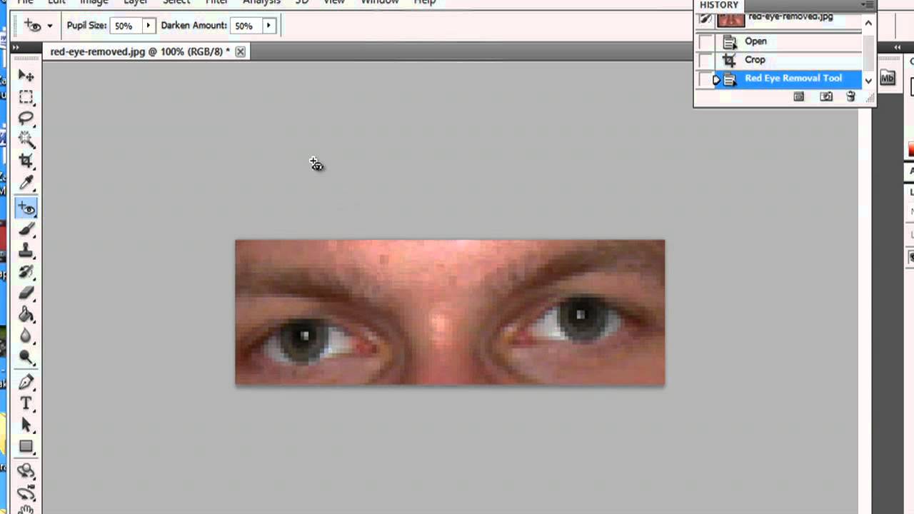 How Do I Get Rid of Red Eyes in Adobe Photoshop 6.0? : Photoshop Basics ...