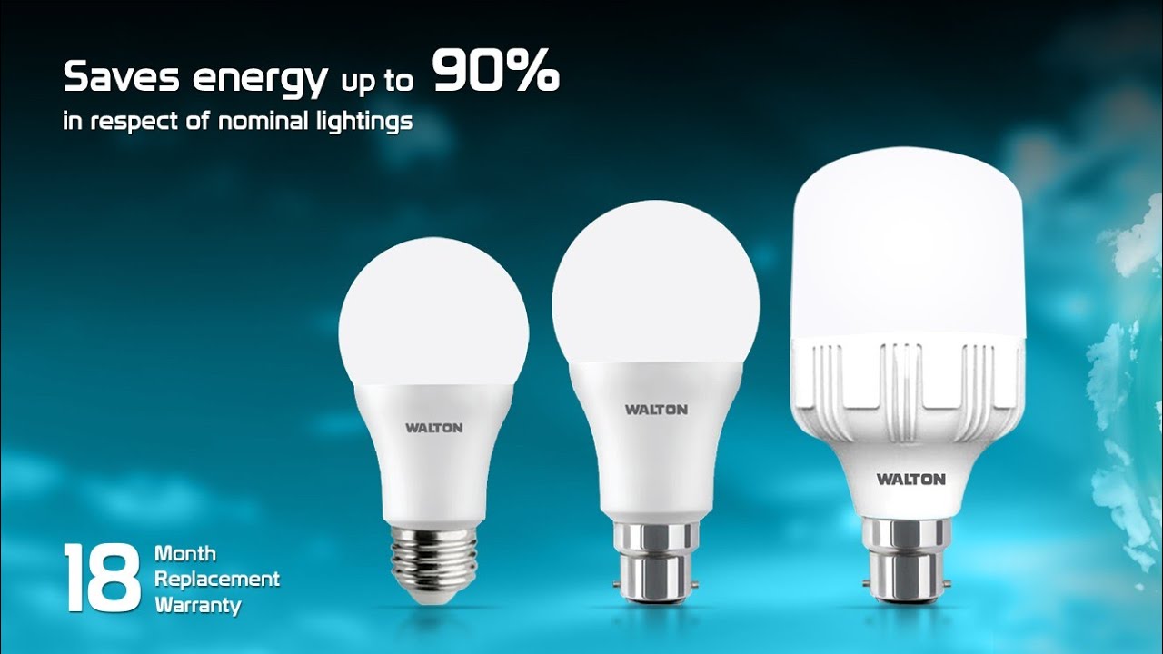Walton Ultra Series LED Bulb – Sleek, Energy Efficient & High Lumen ...