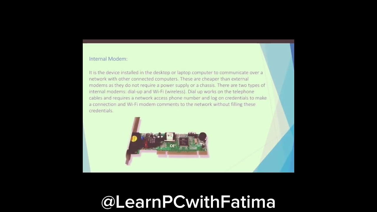 DIT📝🖥️Define Modem?🌐||Explanation with diagram💯|3rd sub :Computer Network🖥️|Chap 2:Network ...